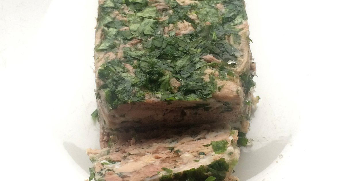 Bourgognelainen aladobi eli jambon persillé | Liha | Soppa365